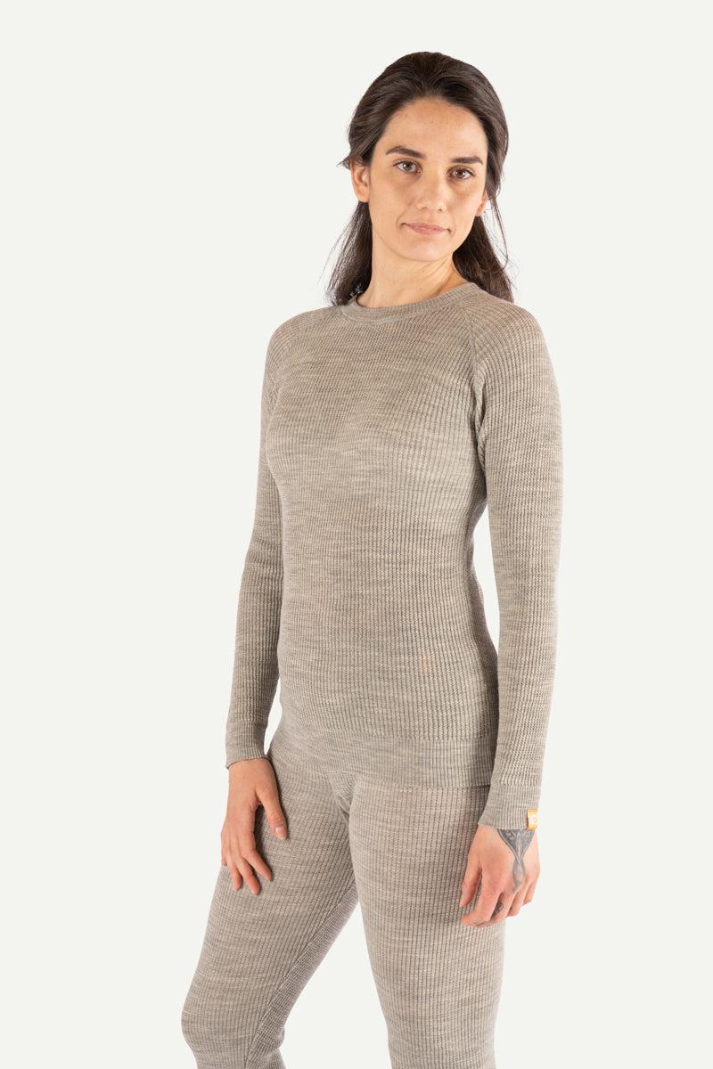 Havbris 2.0 Wool Crewneck Sweater, Vinje Grey – Lanullva